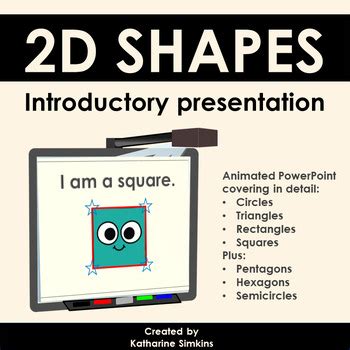 D Shapes Introduction By Miss Sequins Teachers Pay Teachers
