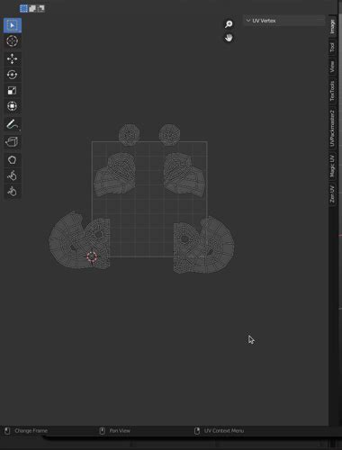 uv image editor how to generate symmetrical uv maps blender stack