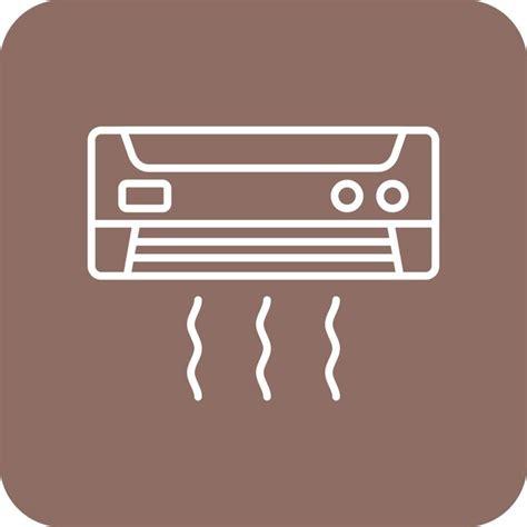 에어컨 아이콘 프리미엄 벡터