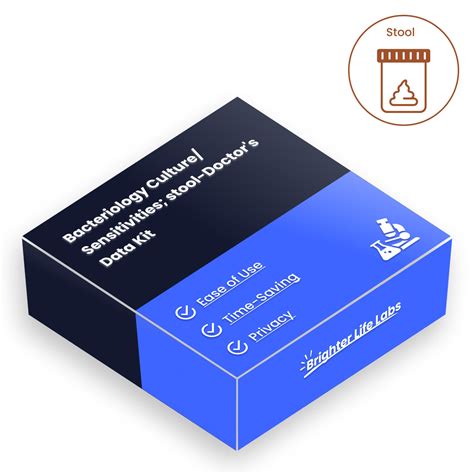 Bacteriology Culture Sensitivities Stool Doctors Data Kit Brighter Life Labs