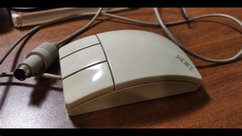 Мышка IBM с шариком - YouTube