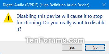Enable Or Disable A Sound Output Device In Windows Tutorials