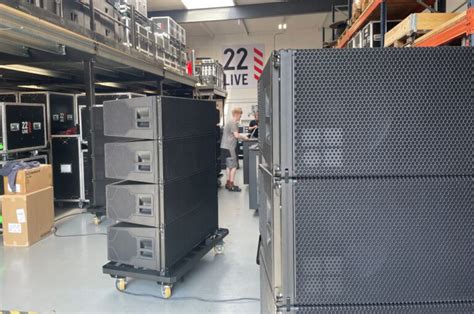 UK-Based 22live Increases Rental Capacity With d&b audiotechnik GSL ...