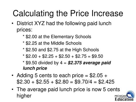 Ppt Equity In School Lunch Pricing Section 205 Powerpoint