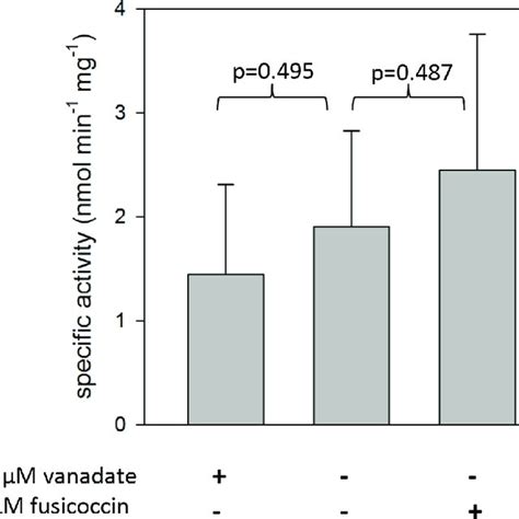 Atp Hydrolysis Activity In Chara Mf The Specific Atp 3 Mm Mg Atp Download Scientific Diagram