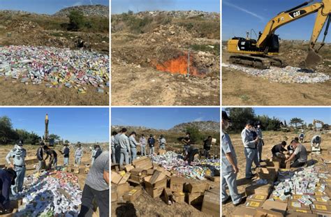 មន្ត្រីជំនាញ ក ប ប ដុតបំផ្លាញចោលបារីអេឡិចត្រូនិកជាង ៧ពាន់ប្រអប់ សារព័ត៌មាន នគរវត្ត