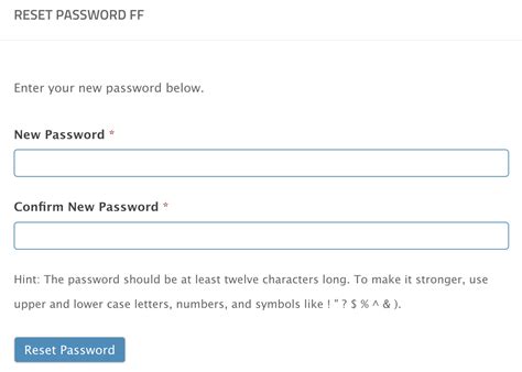 Change Reset Password Form Hint Formidable Forms Community