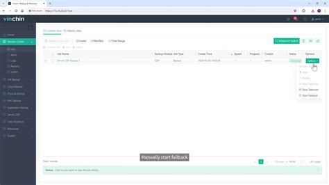 How To Protect Server With Cdp Server Replication And Auto Failover In Vinchin Backup