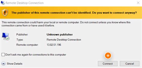 how to use rdp to connect to windows azure v2 cloud