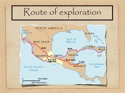 Hernan Cortes Route Hernán Cortés Sutori