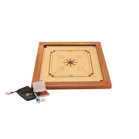 Carrom Championship Set | Wooden Board Game | Jenjo Games