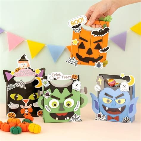 아리랑네 만들기 키트 Diy 할로윈 핼러윈 마녀 호박 할로윈파티 파티소품 쇼핑백 좀비 뱀파이어 거미 박쥐 해골 파티용품 인테리어