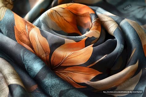 Ai创作图高端丝绸 丝巾印染 绚丽丝绸 唯美丝绸 围巾面料窗帘印花 梦幻丝巾面料 丝绸企业 高端绸布 围巾材质 褶皱真丝 丝巾面料 真丝肌理 丝织品丝织物图案花纹 丝绸科技 绸缎知识nipic