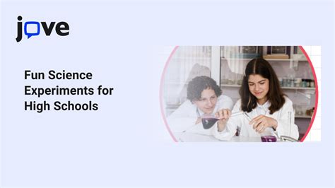 Science Lab Safety Practices For Students Jove