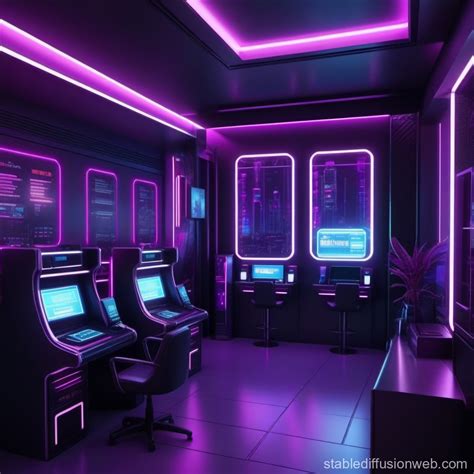 Server Room Stable Diffusion Online