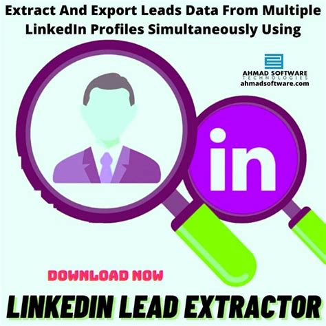Extract Export And Download Data From Linkedin Profiles With Linkedin