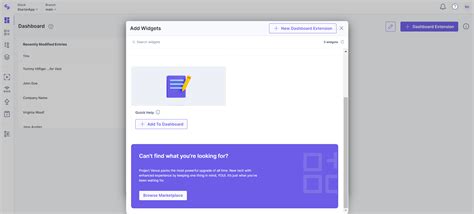 Customize Your Dashboard View