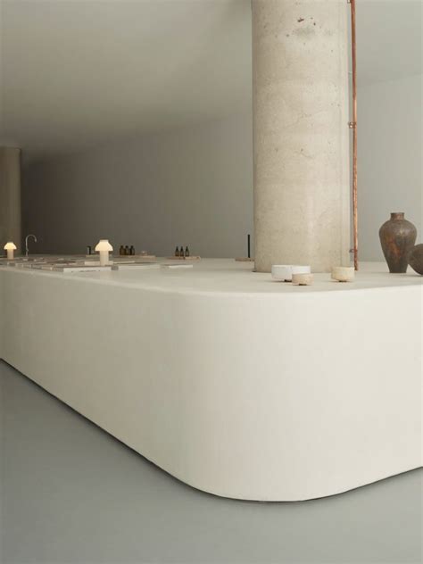 Adytum Library In Canberra Is Arranged Around A Single Book Lined Counter