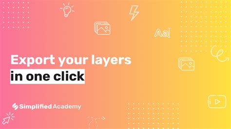 How To Export Layers Simplified Academy