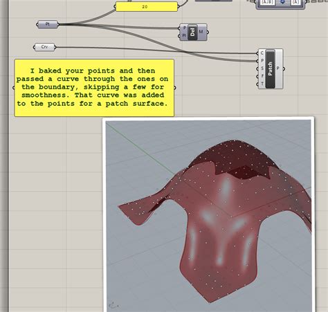 Surface From Points Grasshopper McNeel Forum