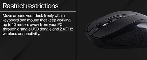 Amazon In Buy HP USB Wireless Spill Resistance Keyboard And Mouse Set With M Working Range