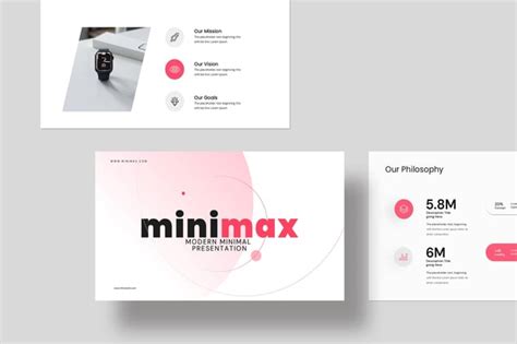 minimax powerpoint template incl business and dark envato