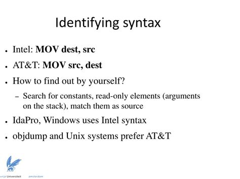 Ppt Introduction To X86 Assembly B Y Istvan Haller Powerpoint