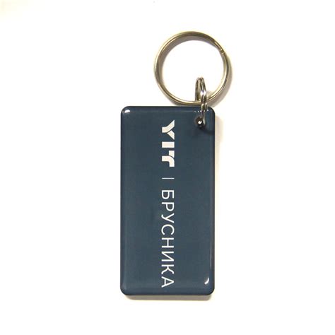Custom Rfid Epoxy Keyfob Keychain 01 Card Cube Rfid Group