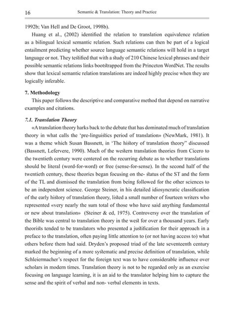 Translation And Semanticspdf Translation And Semanticspdf