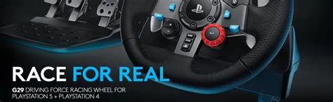 Logitech G29 Driving Force Racing Wheel And G Driving Shifter
