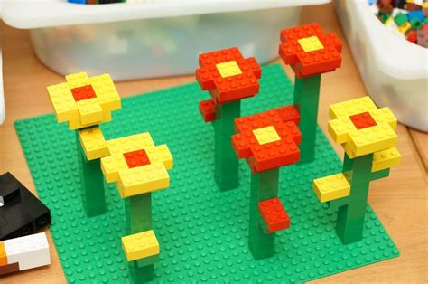 Lego-цветы | Лего задания, Лего проекты, Лего поделки