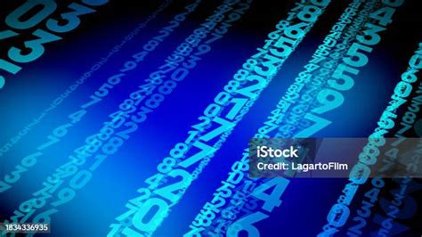 데이터 과학의 파란색 과학 배경에서 숫자 계산 및 수치 과학 프로그래밍 및 정보 디자인 인포그래픽을 위한 알고리즘 난수 0명에 대한 스톡 사진 및 기타 이미지 Istock