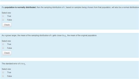 Solved If A Population Is Normally Distributed Then The