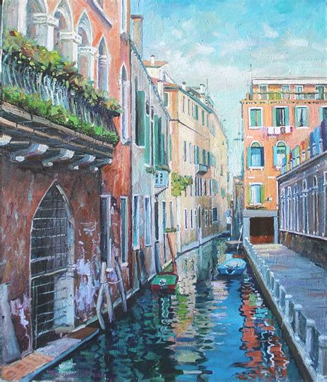 Картина «Венеция Холст Масло 2024 г