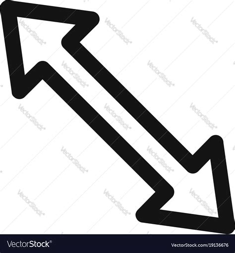 Cursor Increase Element Icon Simple Black Style Vector Image