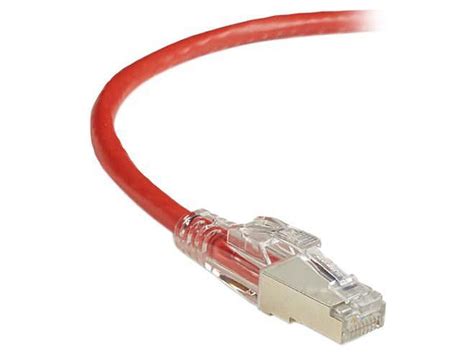 Gigatrue 3 Cat6 Shielded Patch Cord Red 5ft