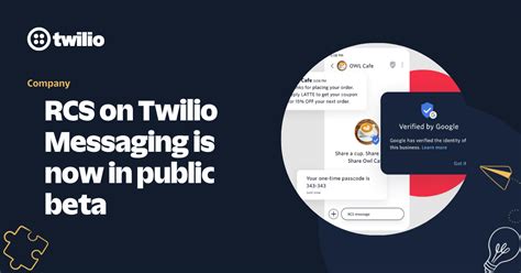 Introducing RCS On Twilio Messaging Public Beta Automatically Upgrade For Verified Branding