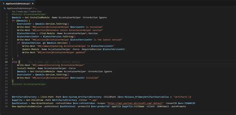 Business Central Using Release Pipeline For Automatic Appsource Submission Of Business Central App