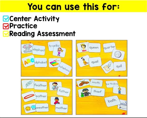 Digraph Flashcards Etsy