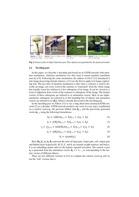 Image Captioning With Object Detection And Localization Deepai
