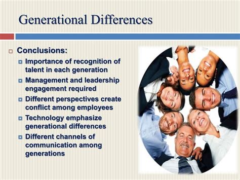 Generational Differences In The Workplace Pptx Business Business