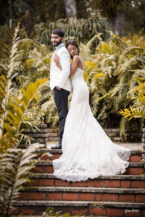 Gina Y Martin Sesión De Fotos Pre Boda Jardín Botánico Nacional Santo Domingo Greg Dotel