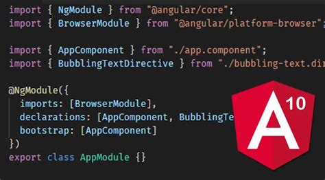 Bubbling Text Background In Angular