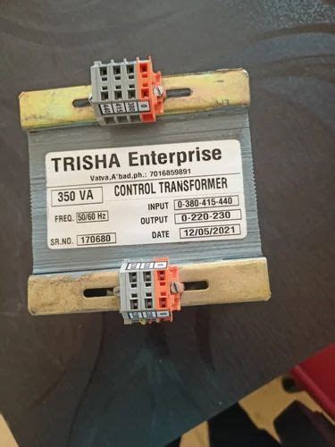 350va Single Phase Control Transformer At ₹ 2800 Piece सिंगल फेज कंट्रोल ट्रांसफार्मर In