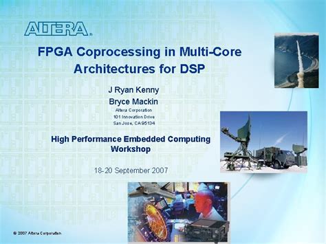fpga coprocessing in multicore architectures for dsp j