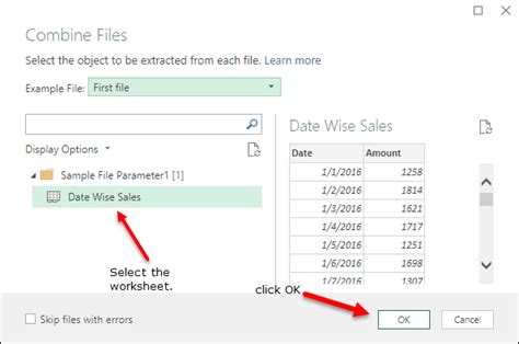 Create A Pivot Table Using Multiple Excel Files Workbooks