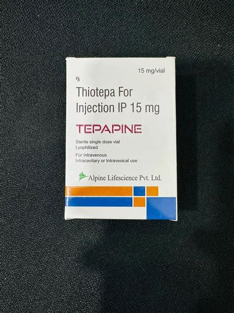 Thiotepa Injection Tespamin Latest Price Manufacturers And Suppliers