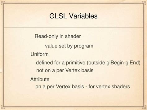 ppt opengl shaders powerpoint presentation free download id 5178626