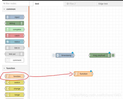 Node Red 安装和使用实例node Red Go 服务端 Csdn博客