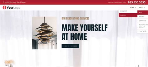 Divi Product Highlight Header Layout Pack